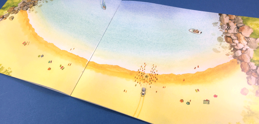 Duffy's Lucky Escape children's book, no plastic wastage