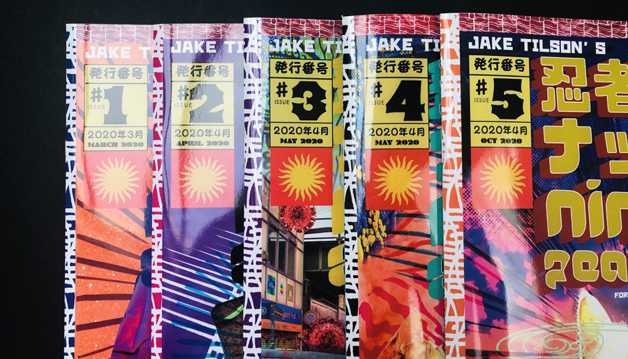 Jake Tilson's Ninja Peanut: A Creative Self-Published Glossy Book