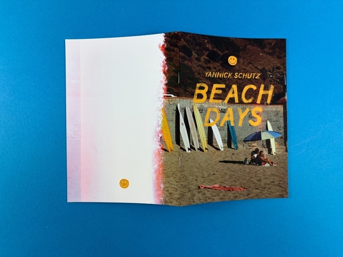 Beach Days Photo Zine Printing for Yannick Schutz
